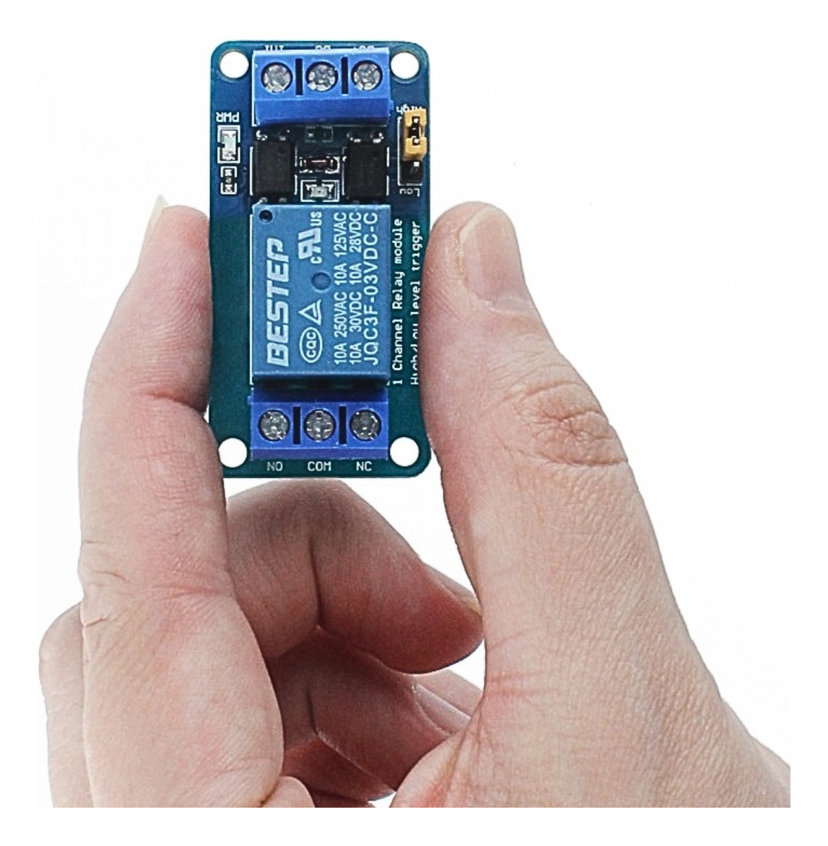 Módulo Relé 1 Canal 3V 10A Borne Kre Para Esp32 - Smartcomp seu fornecedor confiável. Atendemos ...