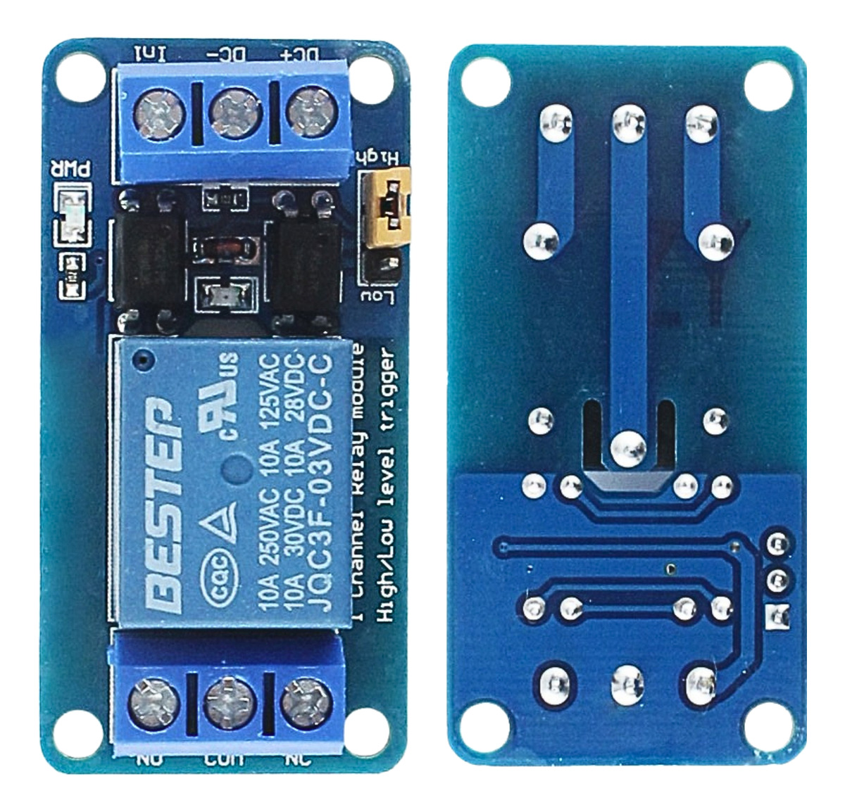 Módulo Relé 1 Canal 3V 10A Borne Kre Para Esp32 - Smartcomp seu fornecedor confiável. Atendemos ...