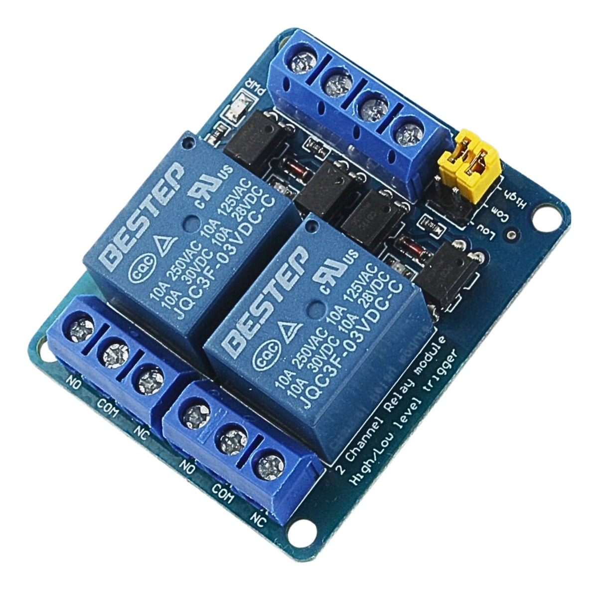 Módulo Rele 3v 10a 2 Canais Com Borne Kre Para Esp32 - Smartcomp seu fornecedor confiável ...
