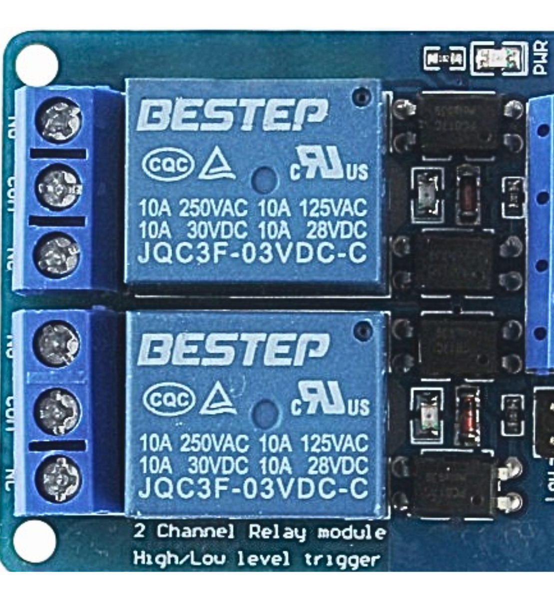 Módulo Rele 3v 10a 2 Canais Com Borne Kre Para Esp32 - Smartcomp seu fornecedor confiável ...