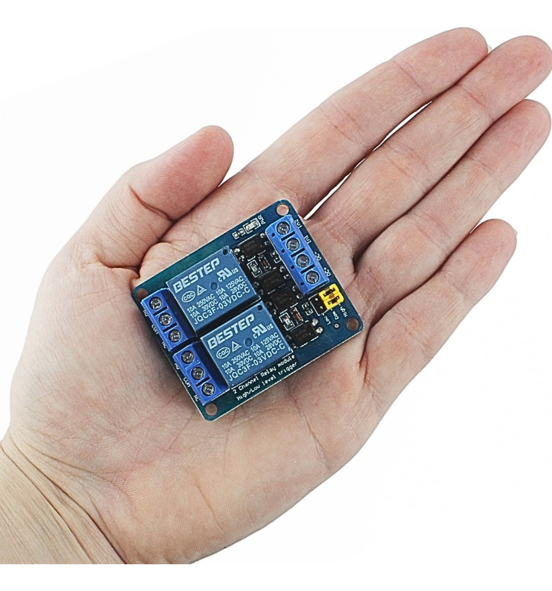 Módulo Rele 3v 10a 2 Canais Com Borne Kre Para Esp32 - Smartcomp seu fornecedor confiável ...