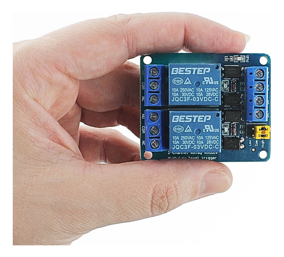 Módulo Rele 3v 10a 2 Canais Com Borne Kre Para Esp32 - Smartcomp seu fornecedor confiável ...