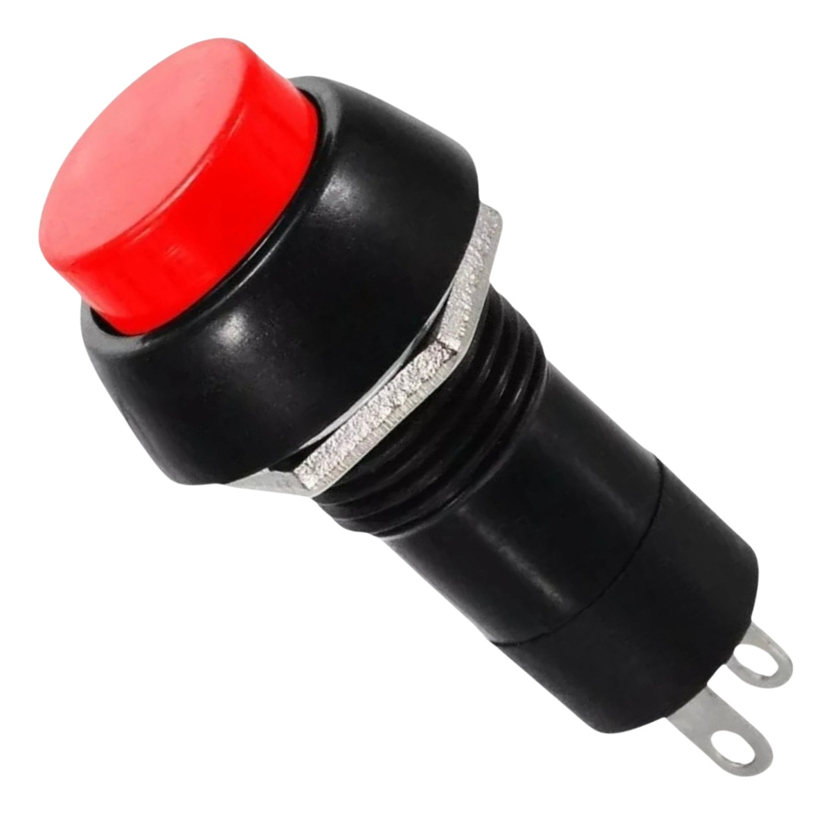 Kit 10 Chave Botão Push Button Pbs-11b Vermelha Sem Trava - Smartcomp ...
