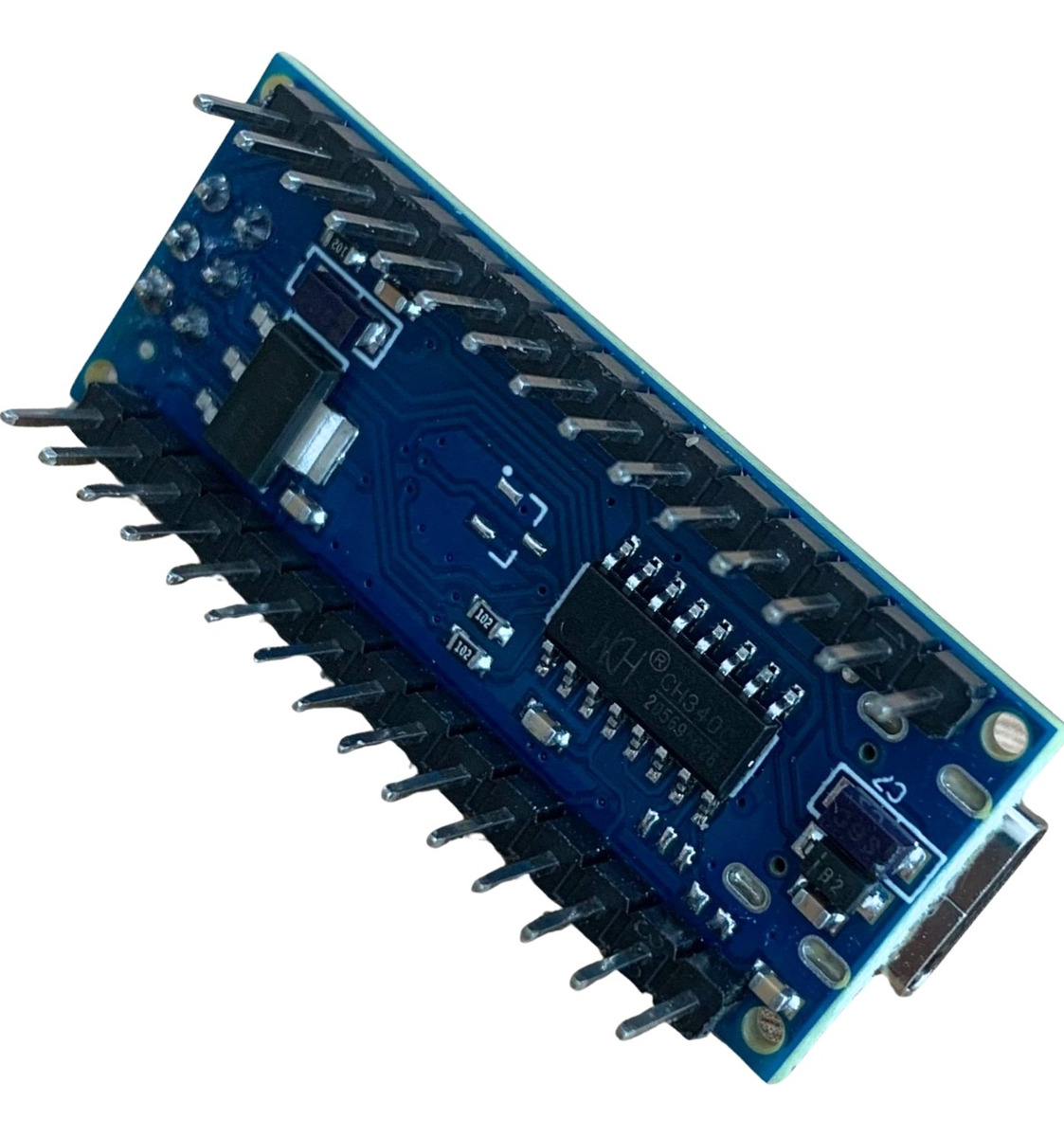 Nano V3 ATmega328P USB-C – Placa Compatível com Arduino IDE - Smartcomp seu fornecedor confiável ...