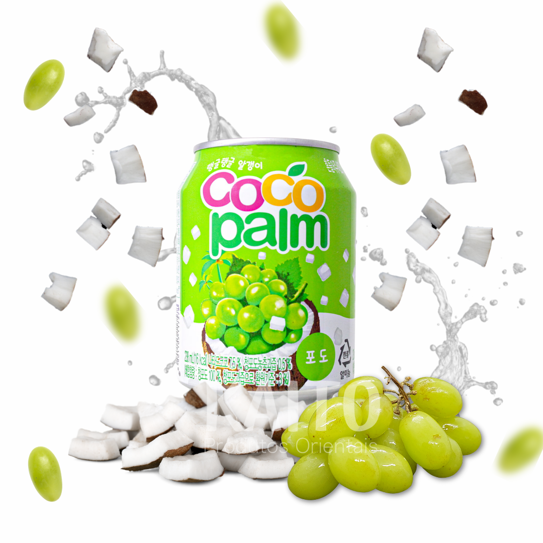 Suco De Uva Com Coco (Coco Palm) 238ml - Haitai - Lojas Kaito - A melhor Loja Online de Produtos ...