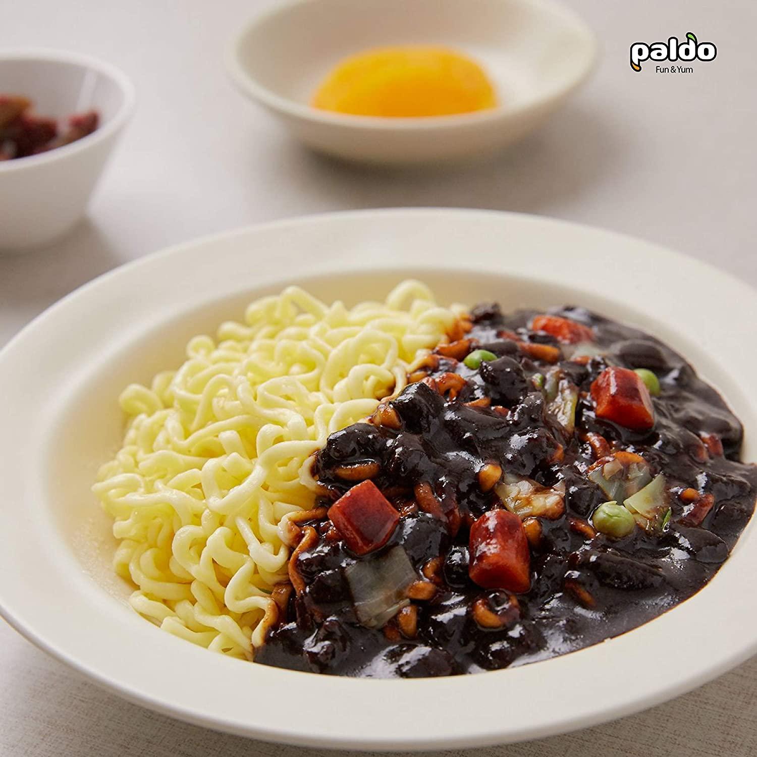 Lamen Coreano Jjajangmen Chajang 200g Paldo Macarrão Instantâneo ...