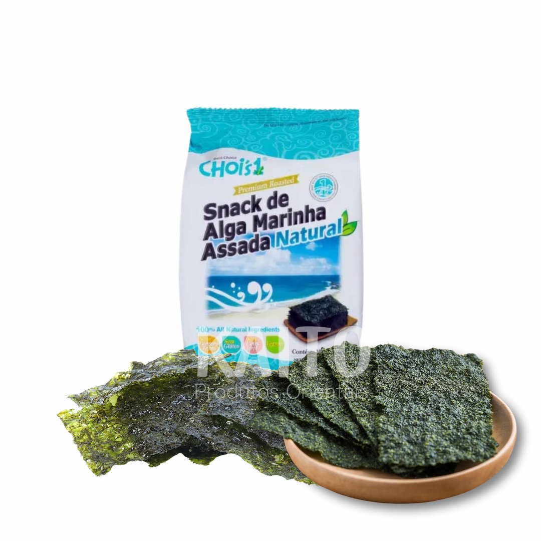 Snack De Alga Marinha Assada Natural Chois 10g - Lojas Kaito — O melhor ...