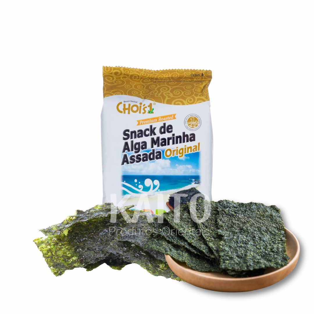 Snack De Alga Marinha Assada Original Chois 10g - Lojas Kaito - A ...
