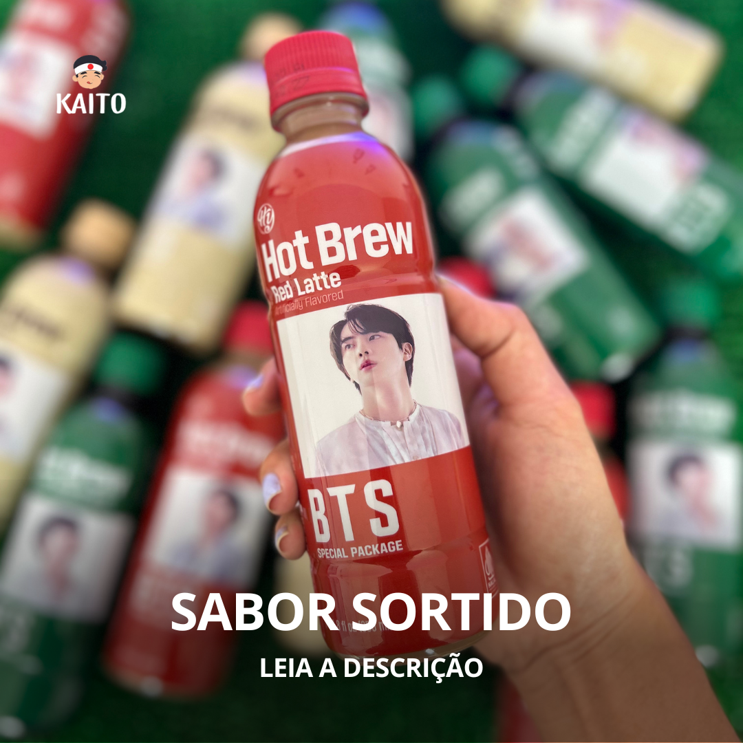 Café Coreano BTS Jin - 350ml SABOR SORTIDO - Lojas Kaito - A melhor Loja Online de Produtos ...