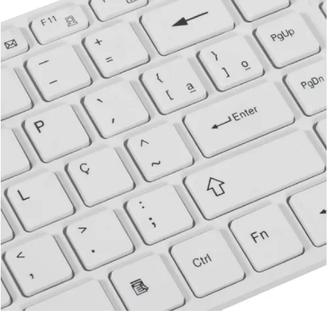 TECLADO + MOUSE SEM FIO LEHMOX LEY-171 BRANCO - MERCADÃO DA INFORMÁTICA
