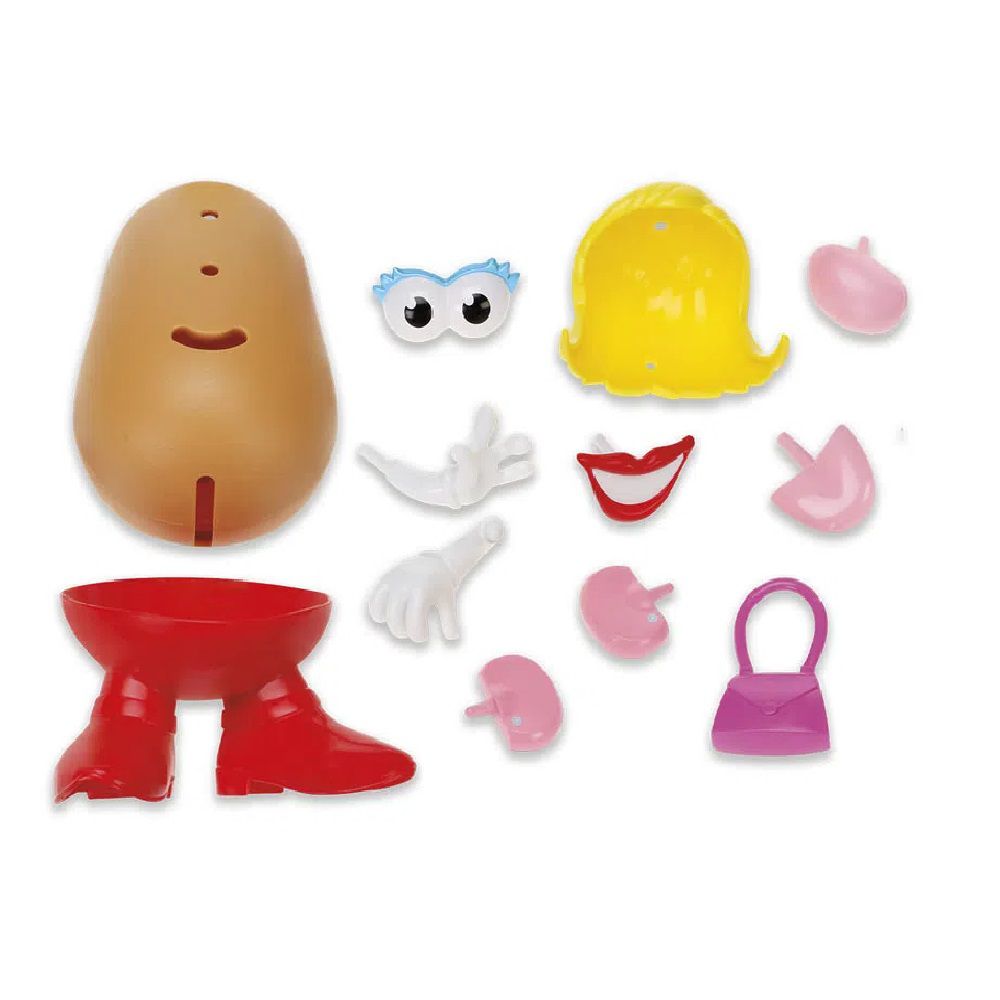 Senhora Cabeça de Batata Mr Potato Head 12 Peças Hasbro - Nikity Toys ...