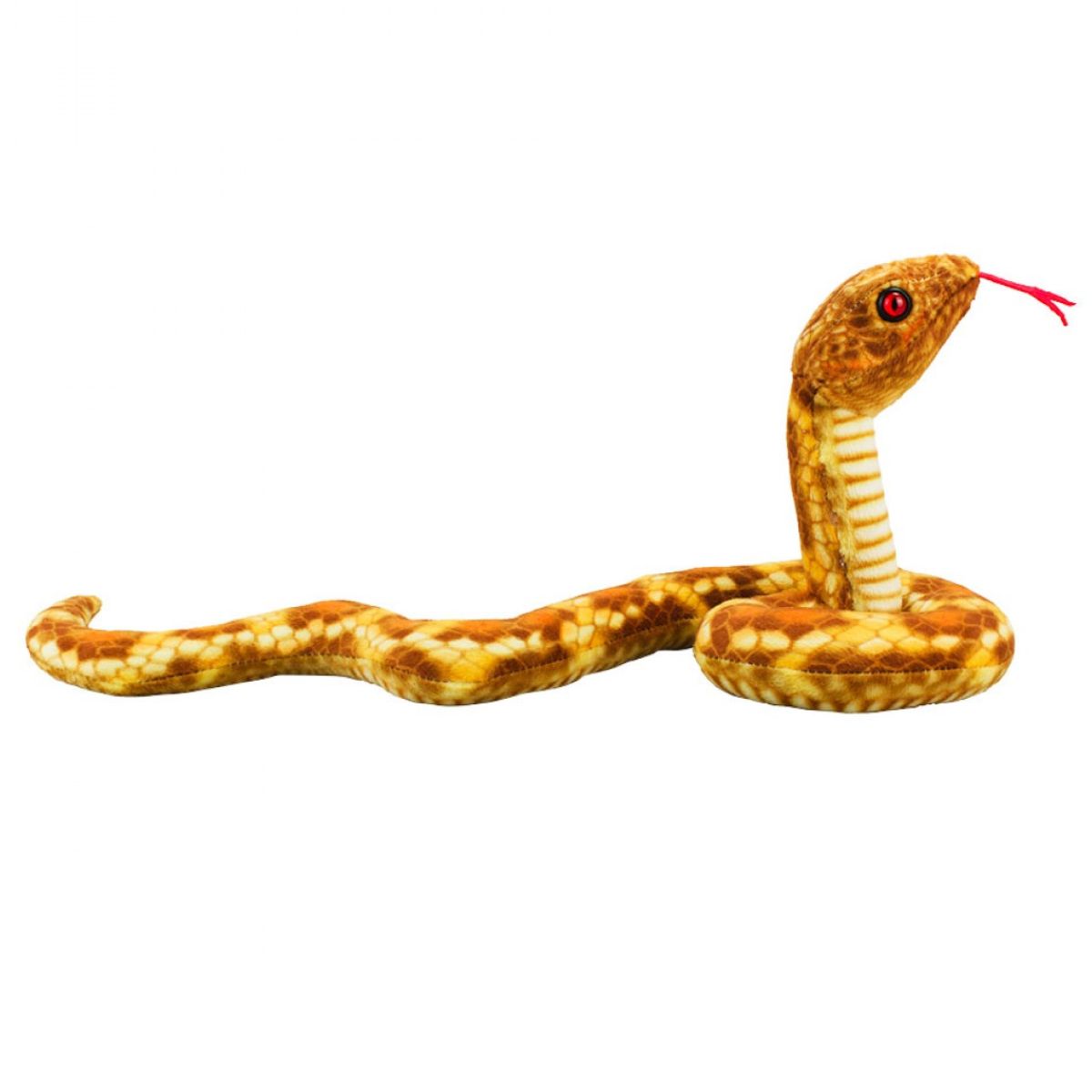 Cobra de Pelúcia Realista Coral 75cm Serpente Laranja Píton - Nikity ...