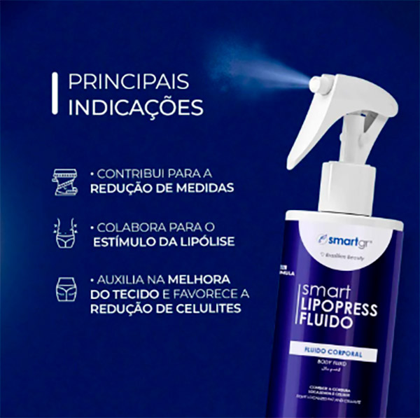 Smart Lipopress Fluido Corporal 250 ml - Smart GR - Medmart ...