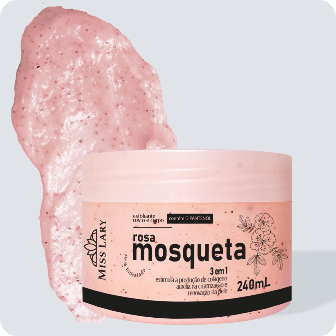 Kit 3 Esfoliante Corpo e Rosto - Miss Lary Cosméticos Veganos