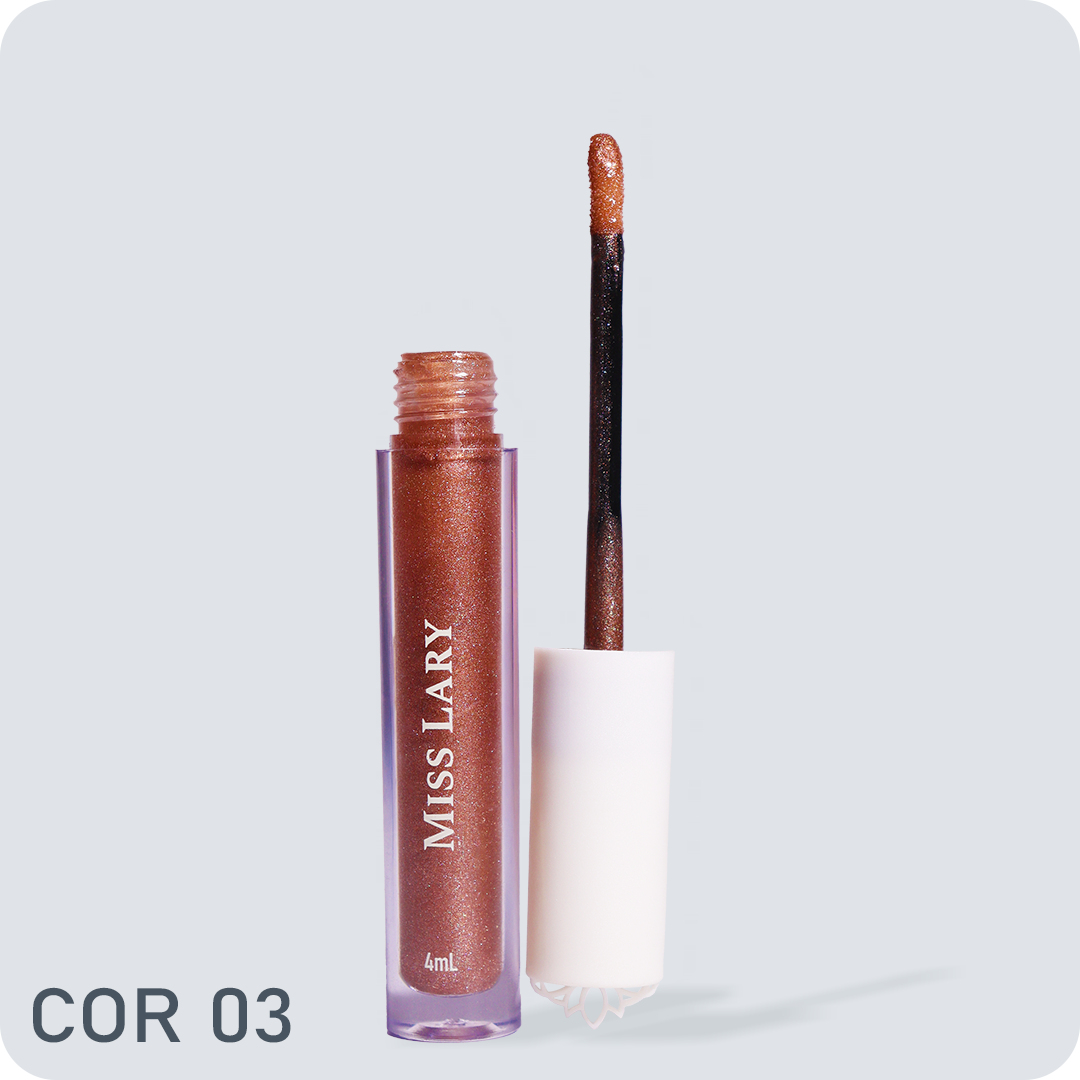 Lip Gloss Marrom - Miss Lary Cosméticos Veganos