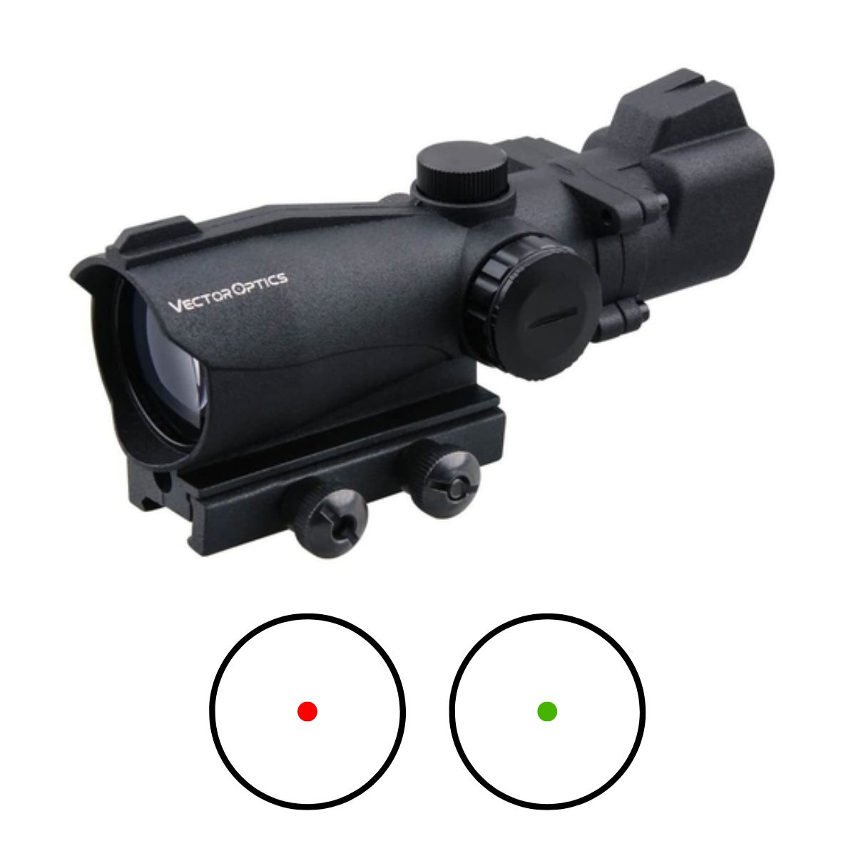 Red Dot Tático Vector Optics Condor 2x42 RGD Prova d'água - Aventurar