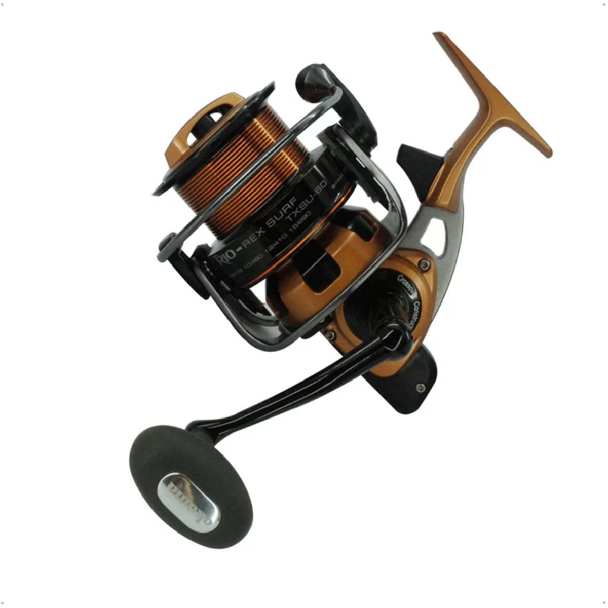 Molinete Okuma Long Cast Trio Rex Surf TXSU 60 Marinizado - Aventurar