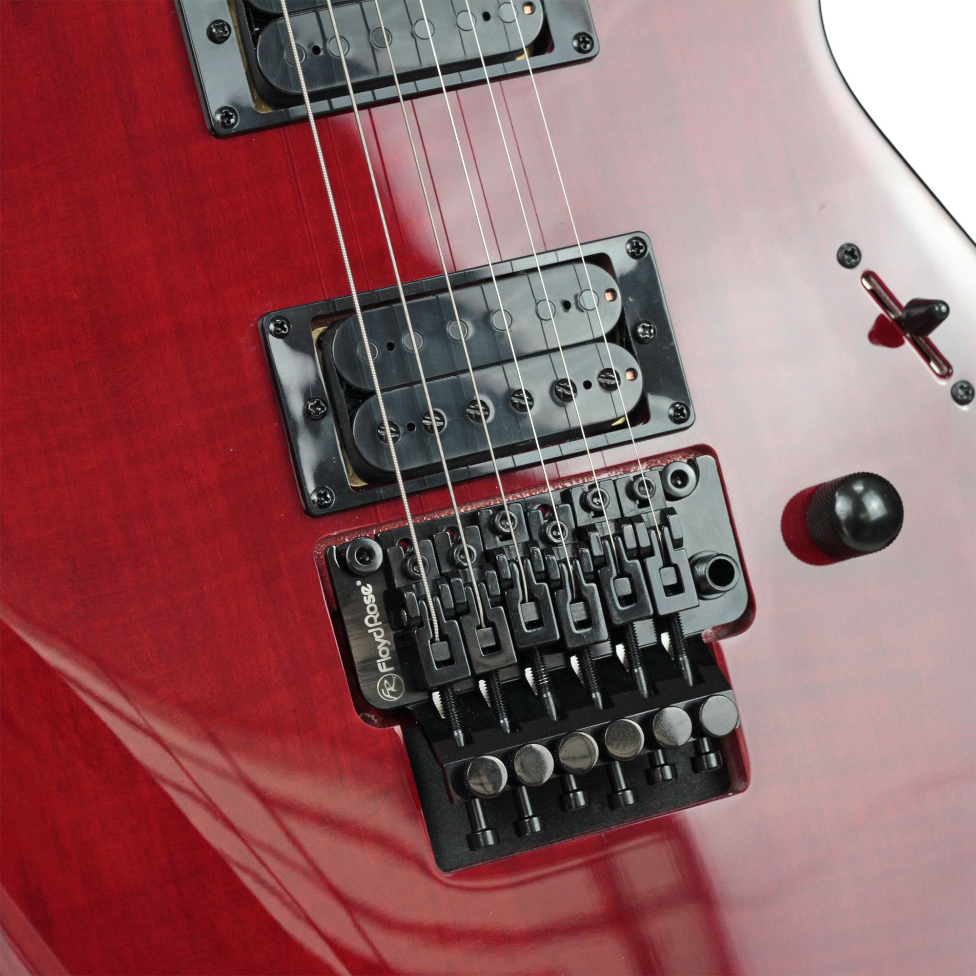 Guitarra 6 Cordas S by Solar SB4.6FRFBR vermelha floyd rose - Norris ...