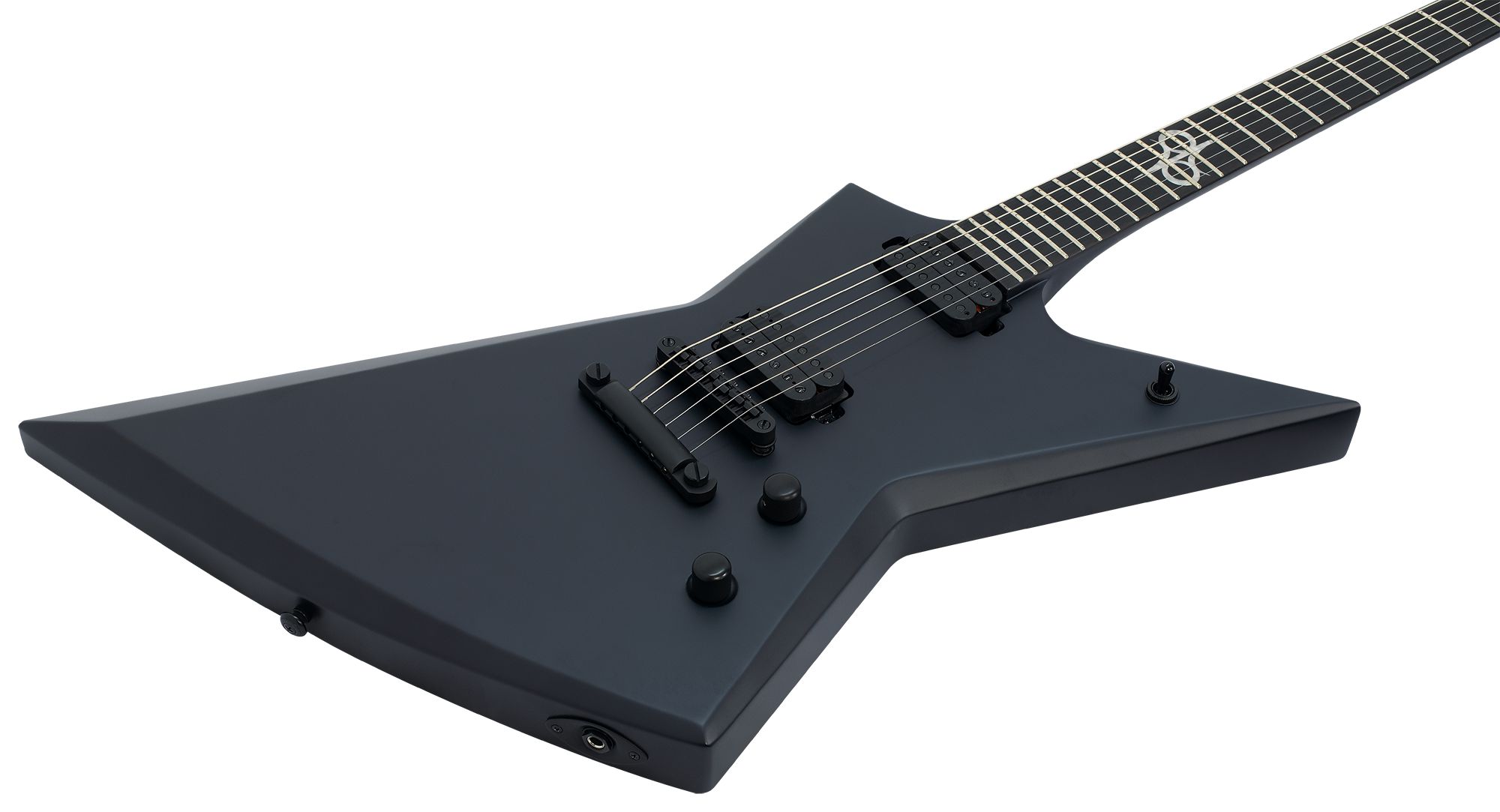 Guitarra elétrica 6 cordas Solar Explorer E2.6C Preto carbon - Norris ...