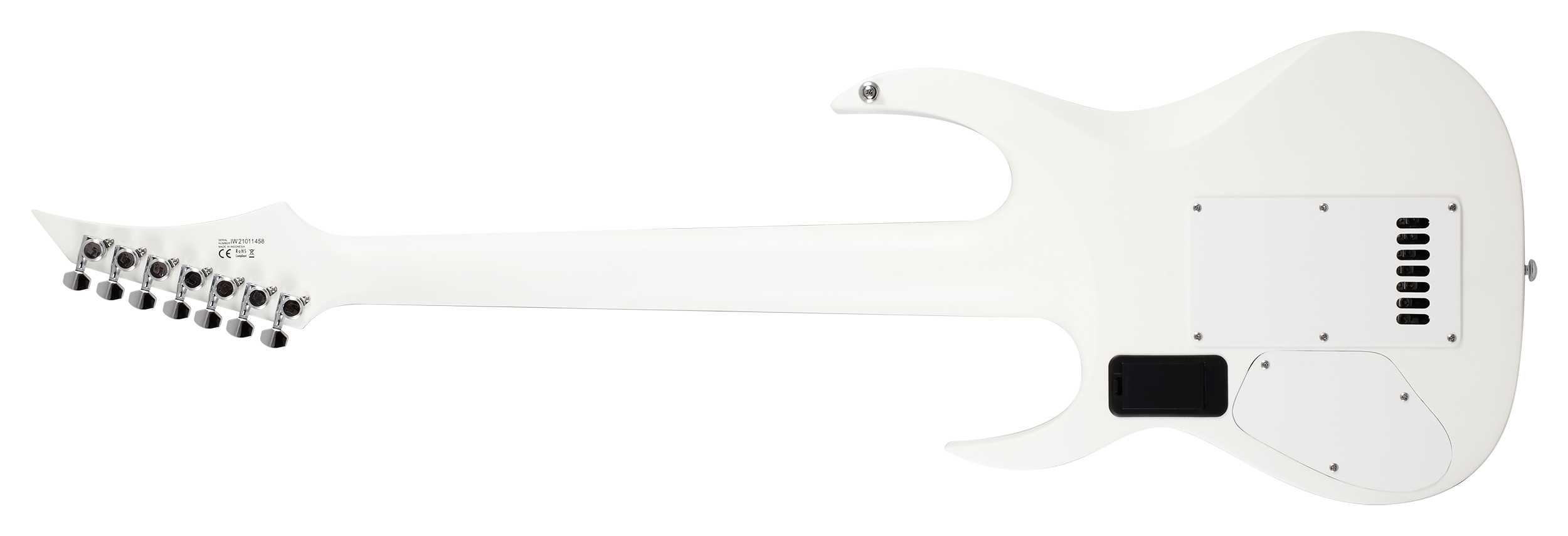 Guitarra elétrica 7 cordas Solar A1.7 Vinter branco fosco - Norris ...