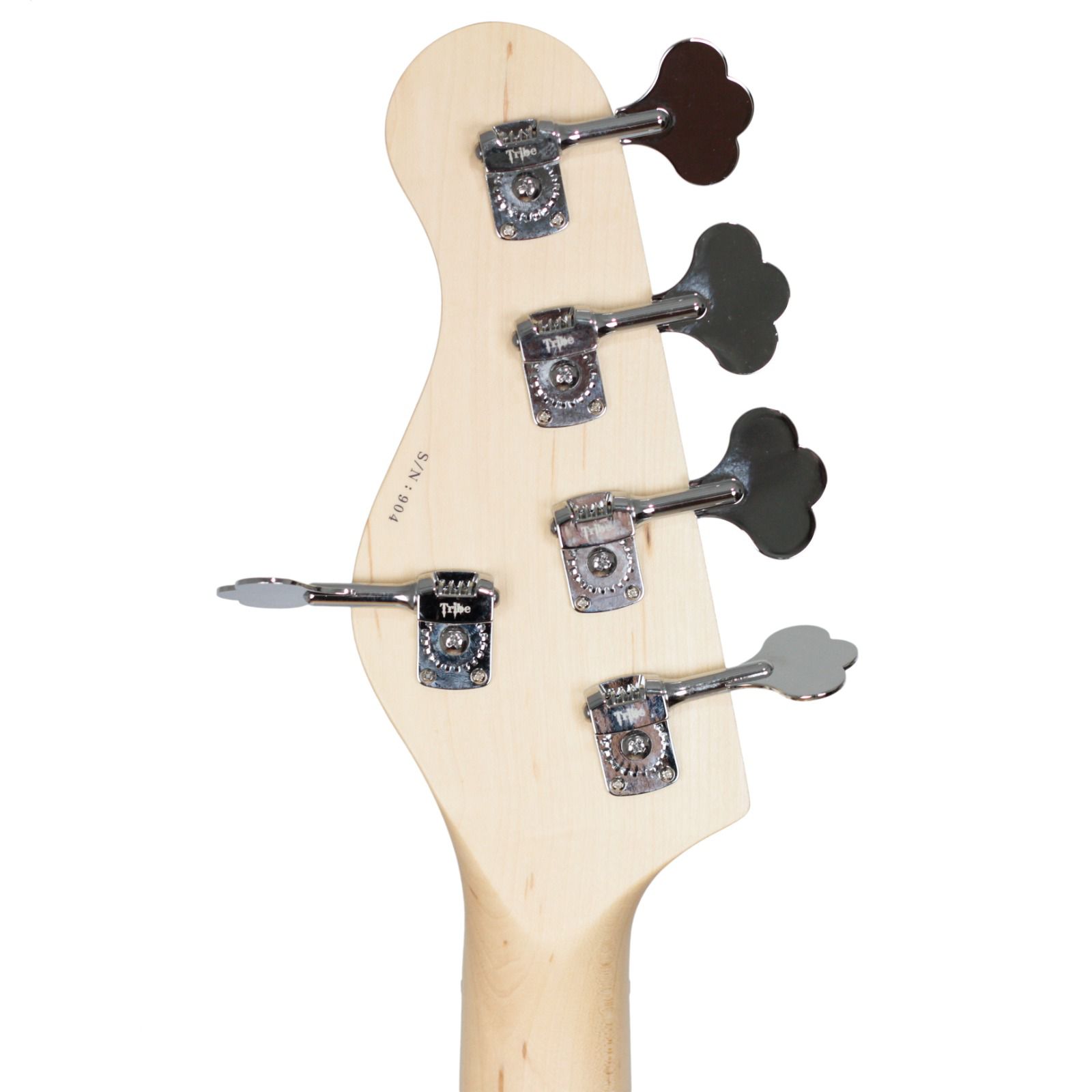 Contrabaixo 5 cordas Tribe Precision modelo Spike Olympic White Maple ...