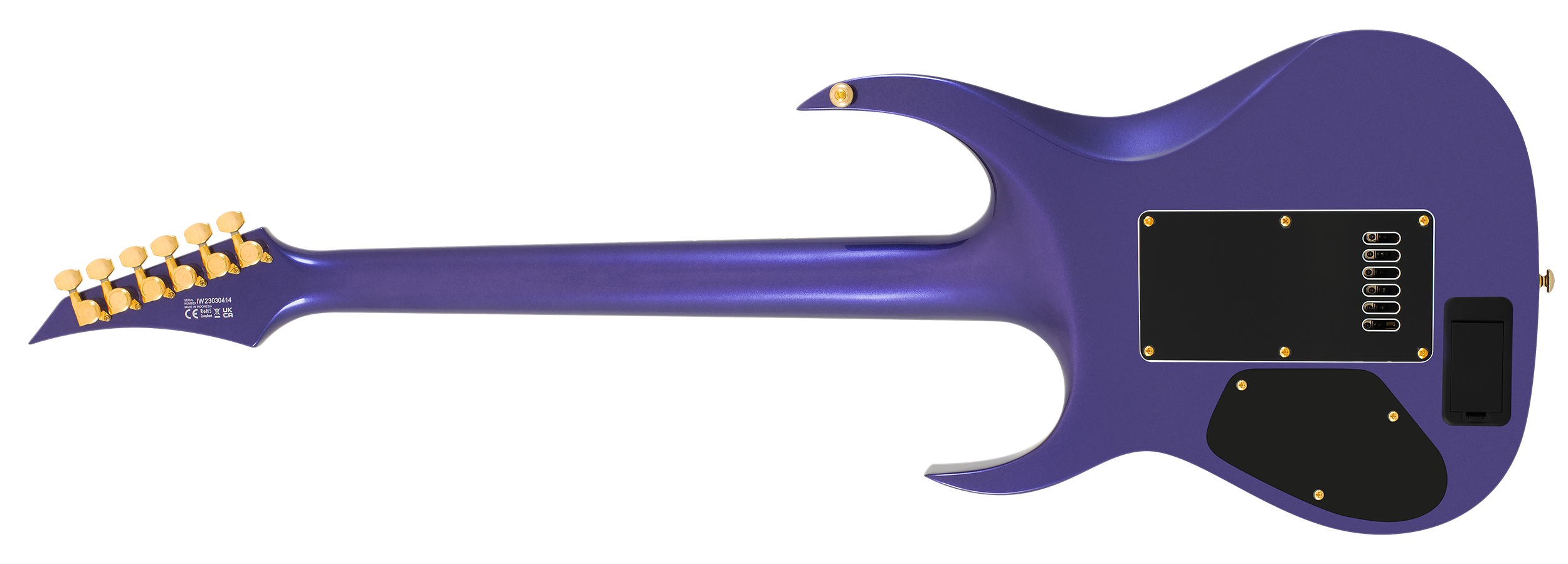 Guitarra elétrica 6 cordas Solar SR1.6AMP Metallic Purple Gloss (Outlet ...