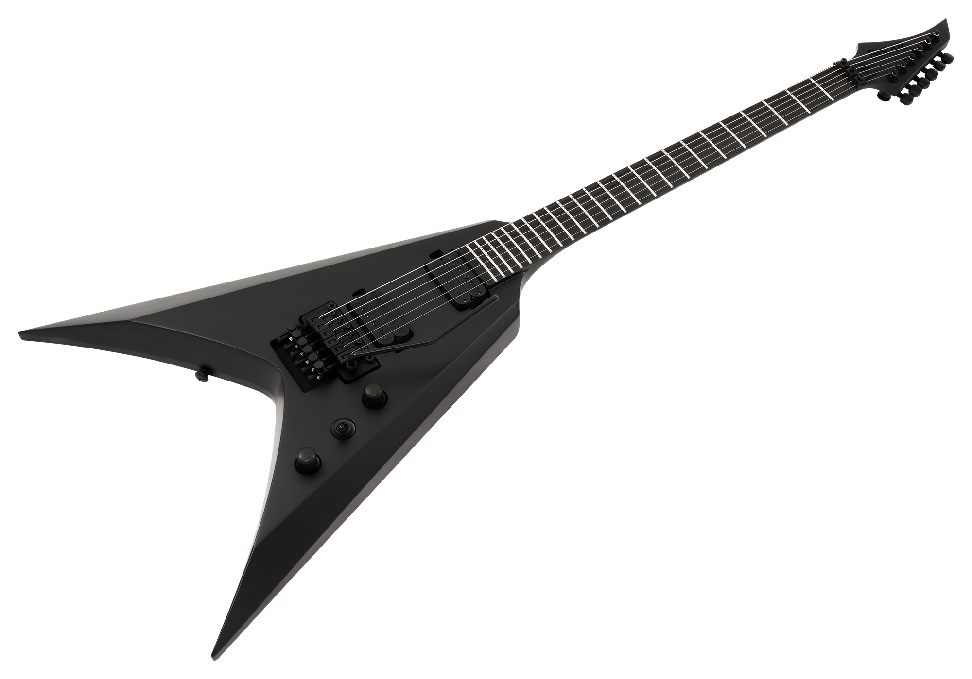 Guitarra elétrica 6 cordas Solar V1.6FR SVART+ floyd rose - Norris ...