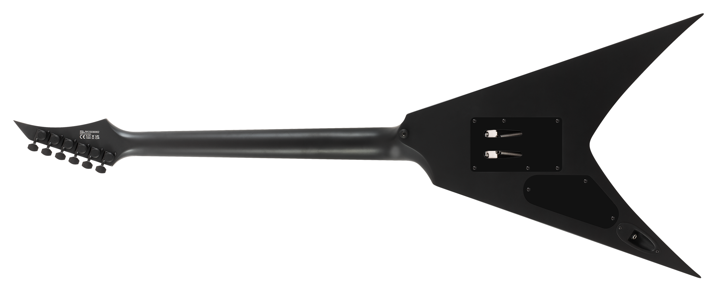 Guitarra elétrica 6 cordas Solar V1.6FR SVART+ floyd rose - Norris ...
