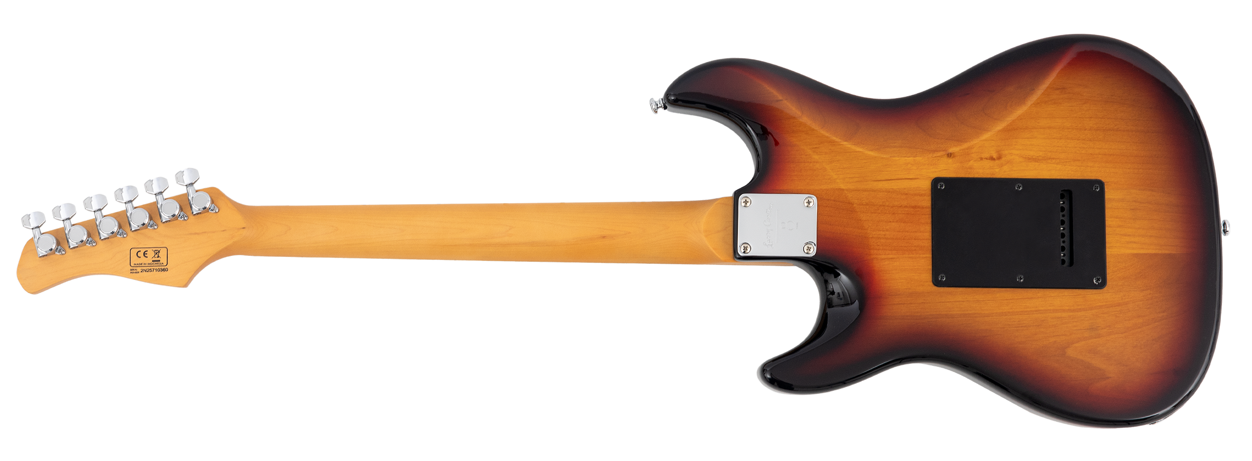 Guitarra elétrica 6c Sire Larry Carlton S7 HSS New Gen 3TS Sunburst ...
