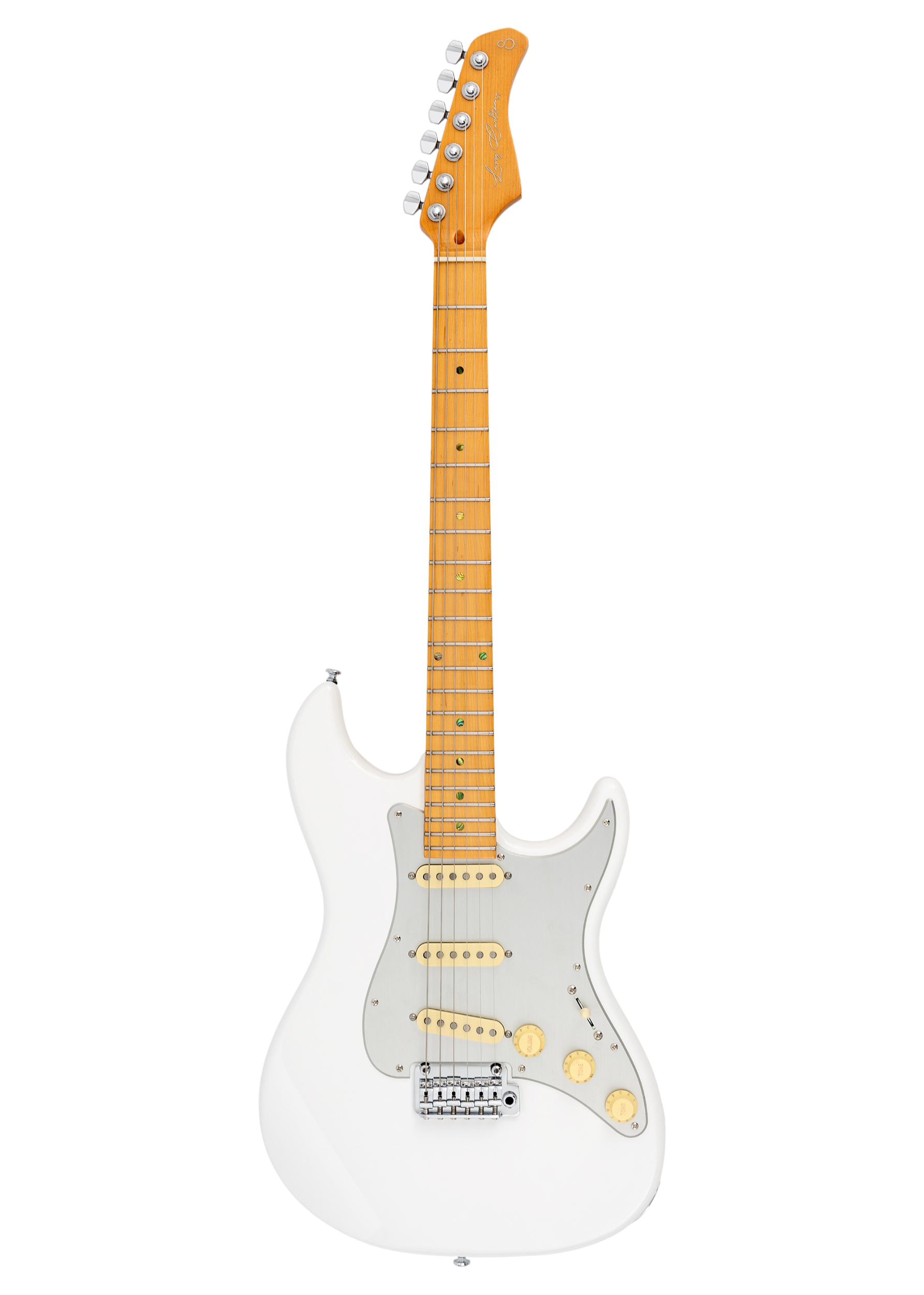 Guitarra elétrica 6c Sire Larry Carlton S7 SSS New Gen White - Norris Imports: Solar Guitars, S ...