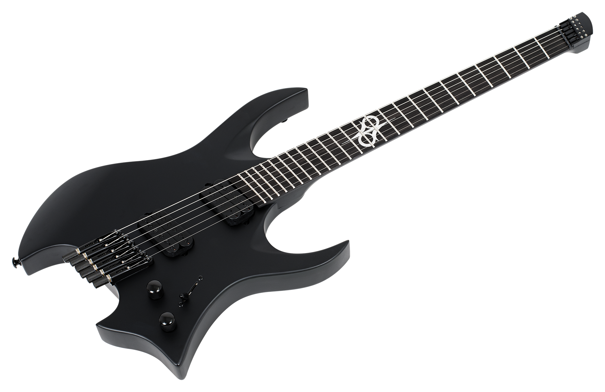 Guitarra elétrica 7c Solar H2.7C headless preto carbono - Norris ...