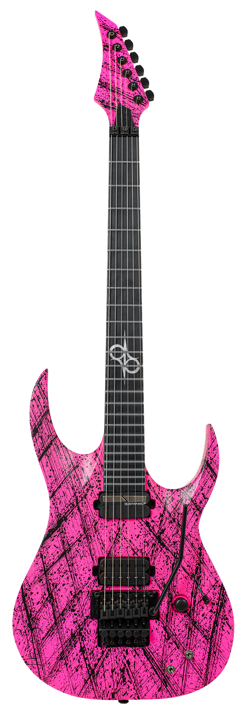 Guitarra elétrica 6 cordas Solar A1.6FRPN Canibalismo Sustainiac+ ...