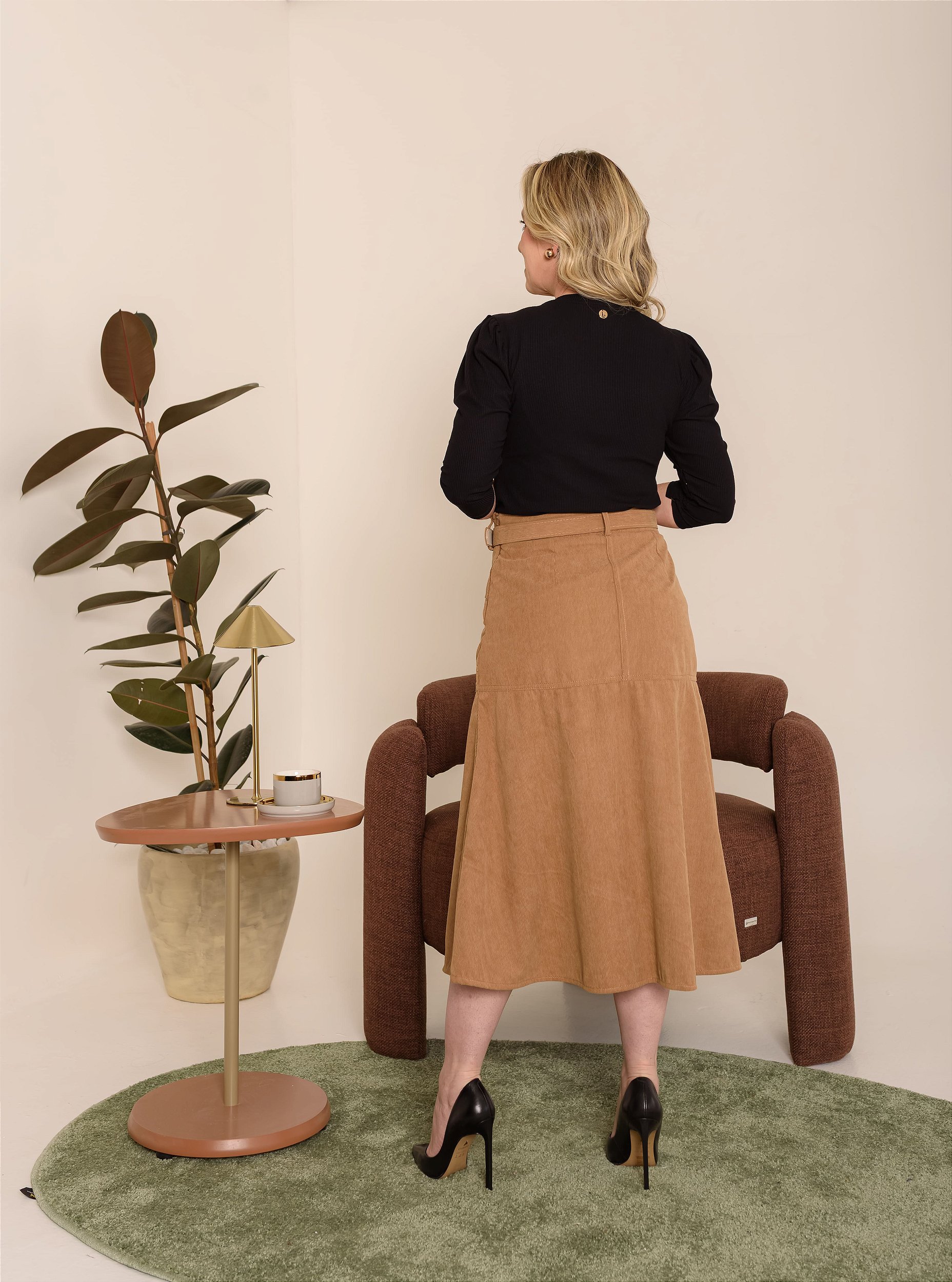 Saia Iris Camel - LYNA