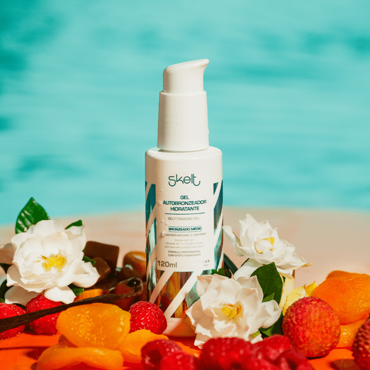Gel Autobronzeador Hidratante 120ml - Skelt - Sense Selfcare