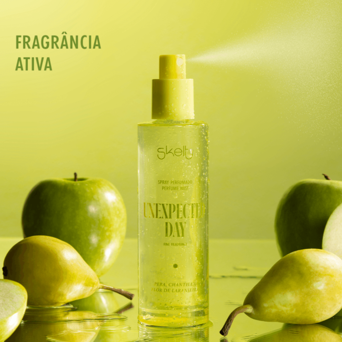 Body Splash Spray Corporal Unexpected Day 100ml - Skelt - Sense Selfcare