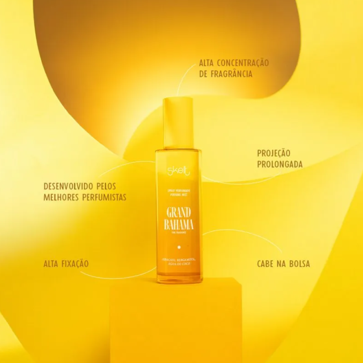 Body Splash Spray Corporal Grand Bahama 100ml - Skelt - Sense Selfcare