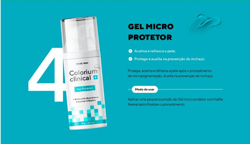 Kit para Micropigmentação Colorium Clinical + - Beleza Unika