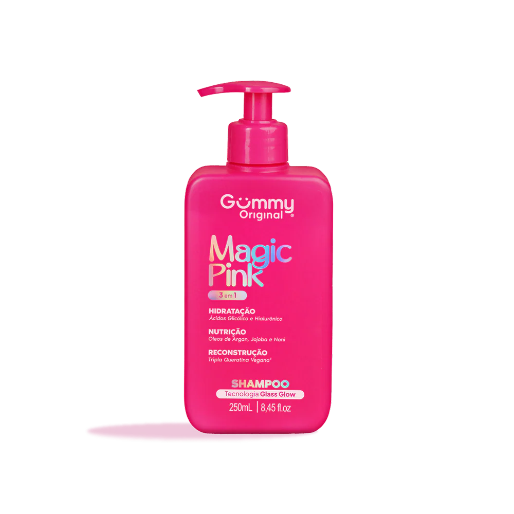 Magic Pink Gummy Linha Capilar Kit Completo - Beleza Unika