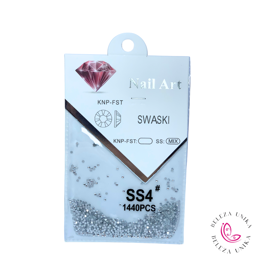 Strass SS4 - Prata - Beleza Unika