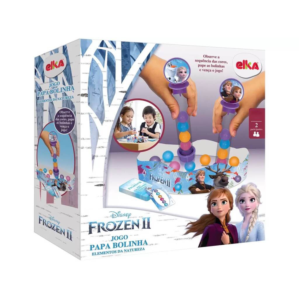 Disney Frozen 2 Jogo Papa Bolinha - Up Brinquedos