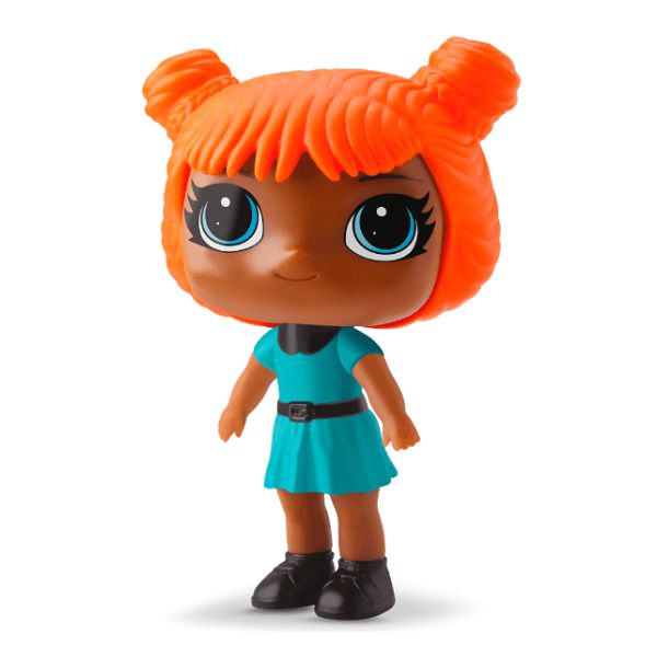 Boneca Belatrix Negra Cabelo Coque Ruivo Silmar - Up Brinquedos