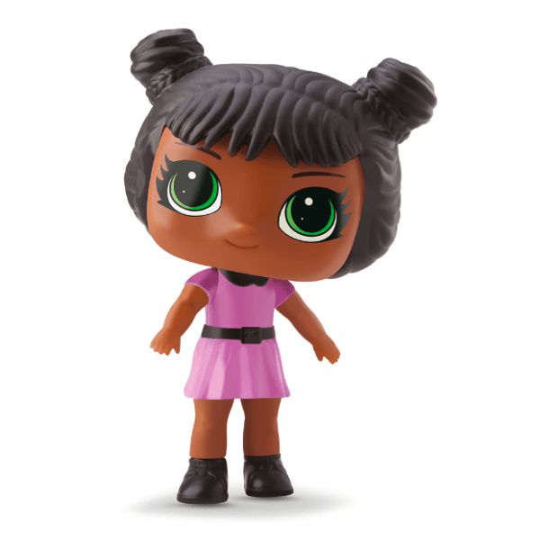 Boneca Belatrix Negra Cabelo Coque Preto Silmar - Up Brinquedos