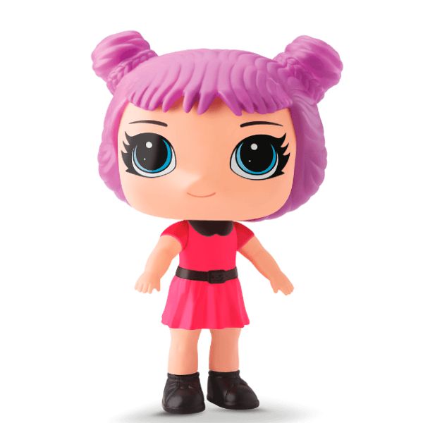 Boneca Belatrix Cabelo Coque Lilás Silmar - Up Brinquedos