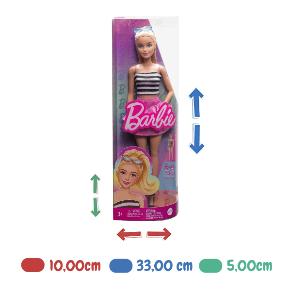 Boneca Barbie Fashionistas 2024 Mattel - Up Brinquedos