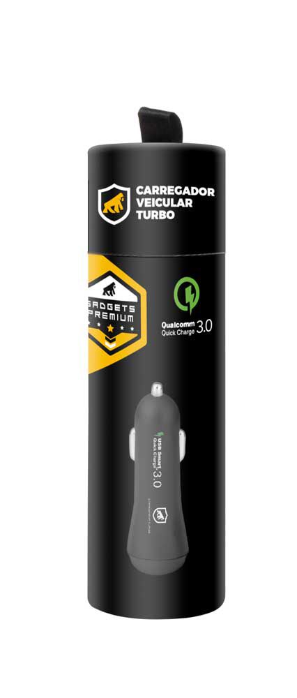 Carregador Veicular Turbo Fast Charger - Gshield - Atacado Gorila ...