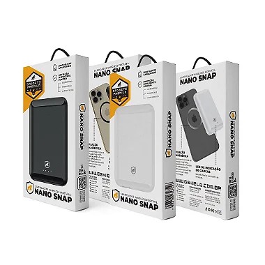 Carregador Portátil Nano Snap Magsafe - Wireless - Gshield - Atacado ...