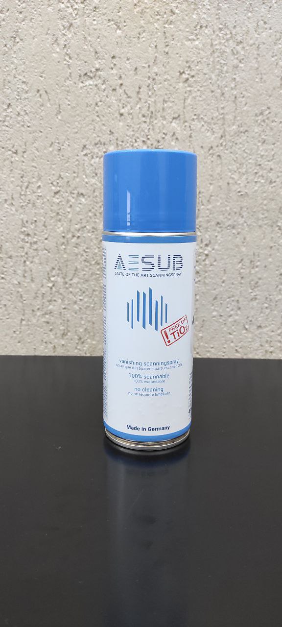 Spray de Digitalização 3D AESUB blue - Evaporação Rápida e Precisa ...