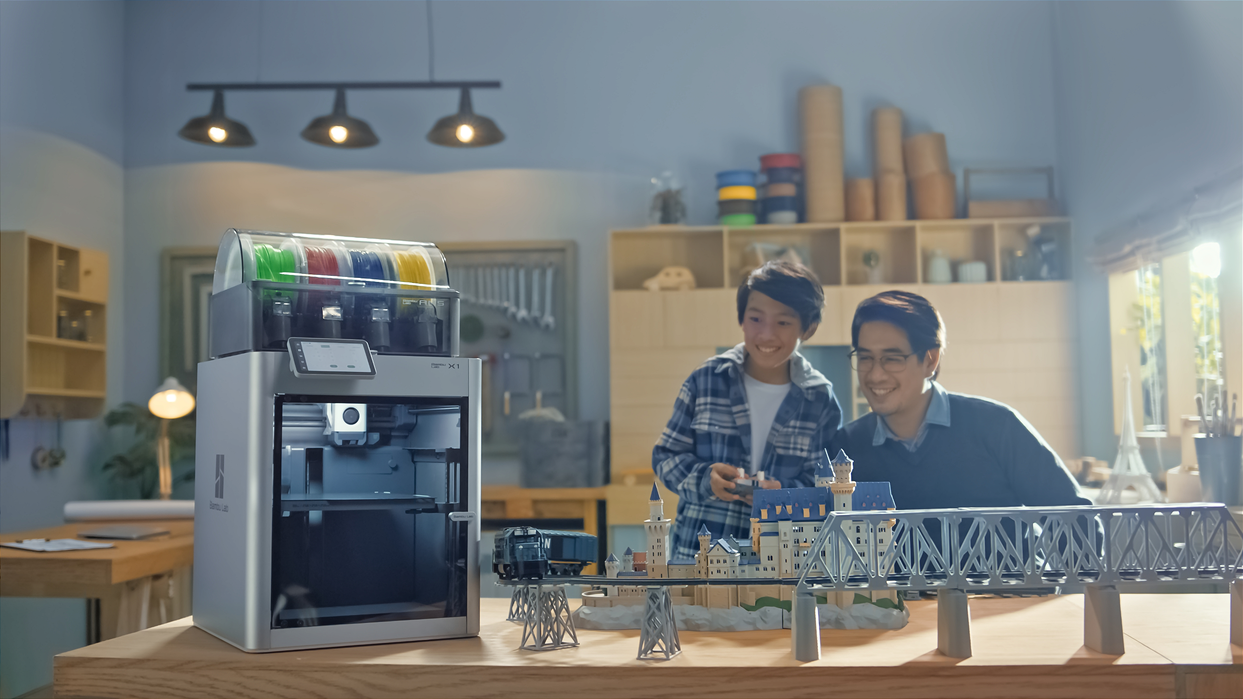 Impressora 3D Bambu Lab X1C Combo - SUPRISCAN - Suprimentos para Scanner 3D