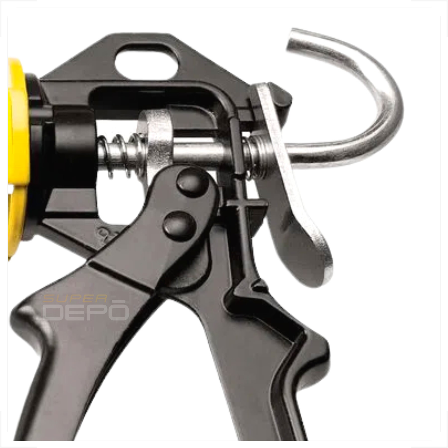 Kit Pistola Aplicadora Tubo De Silicone 2 Pçs Tramontina Aço - Super Depo