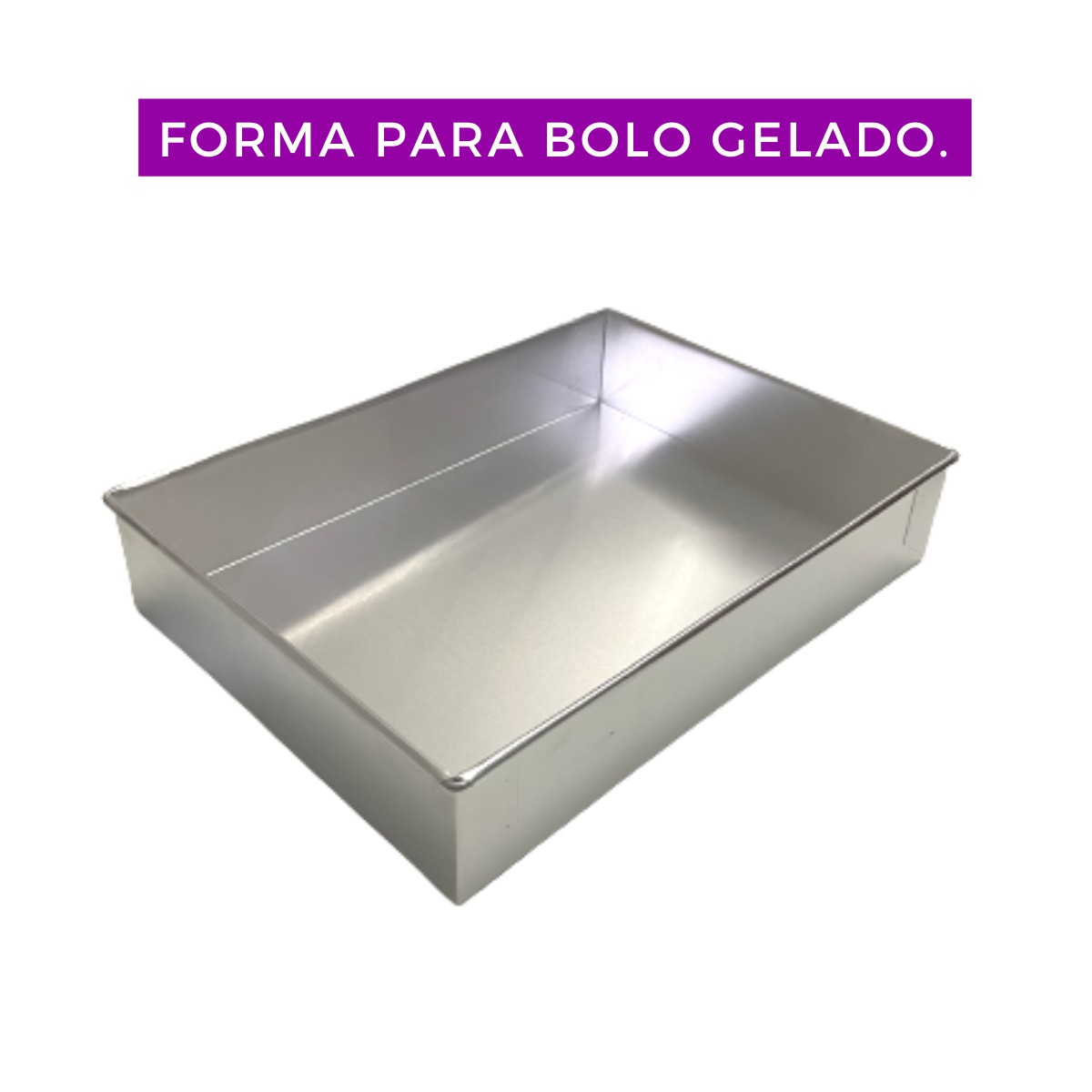 Forma de Alumínio Para Bolo - Docine Store